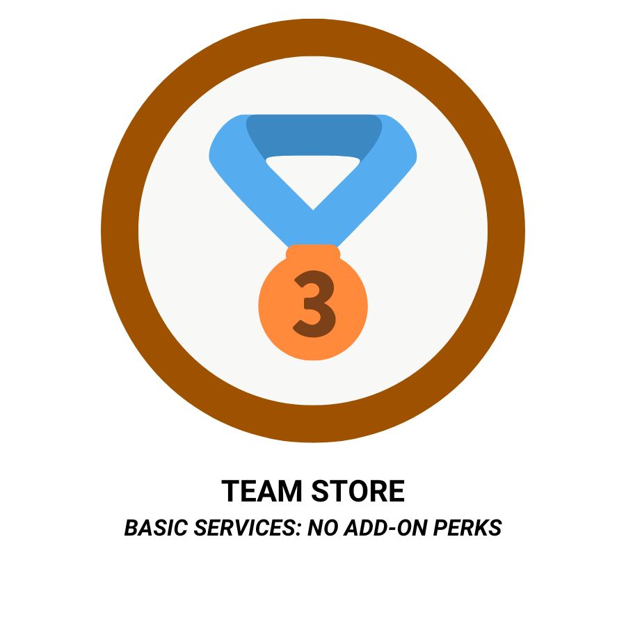 Team Store Platform Fee: Bronze Tier – Custom SYNC Performance